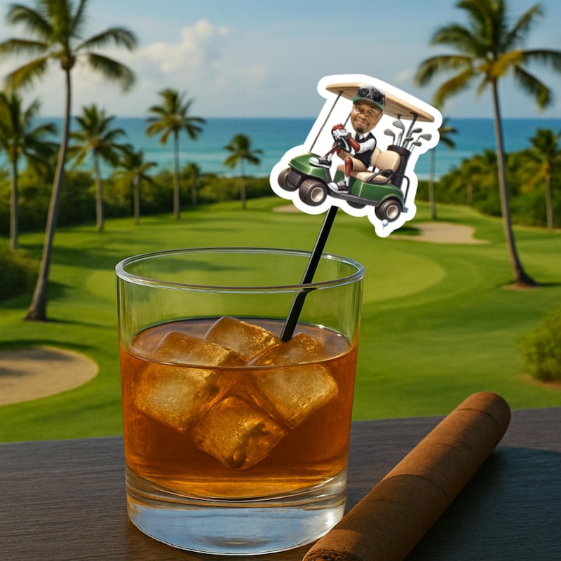 Cocktail Stirrer Golf - Etsy