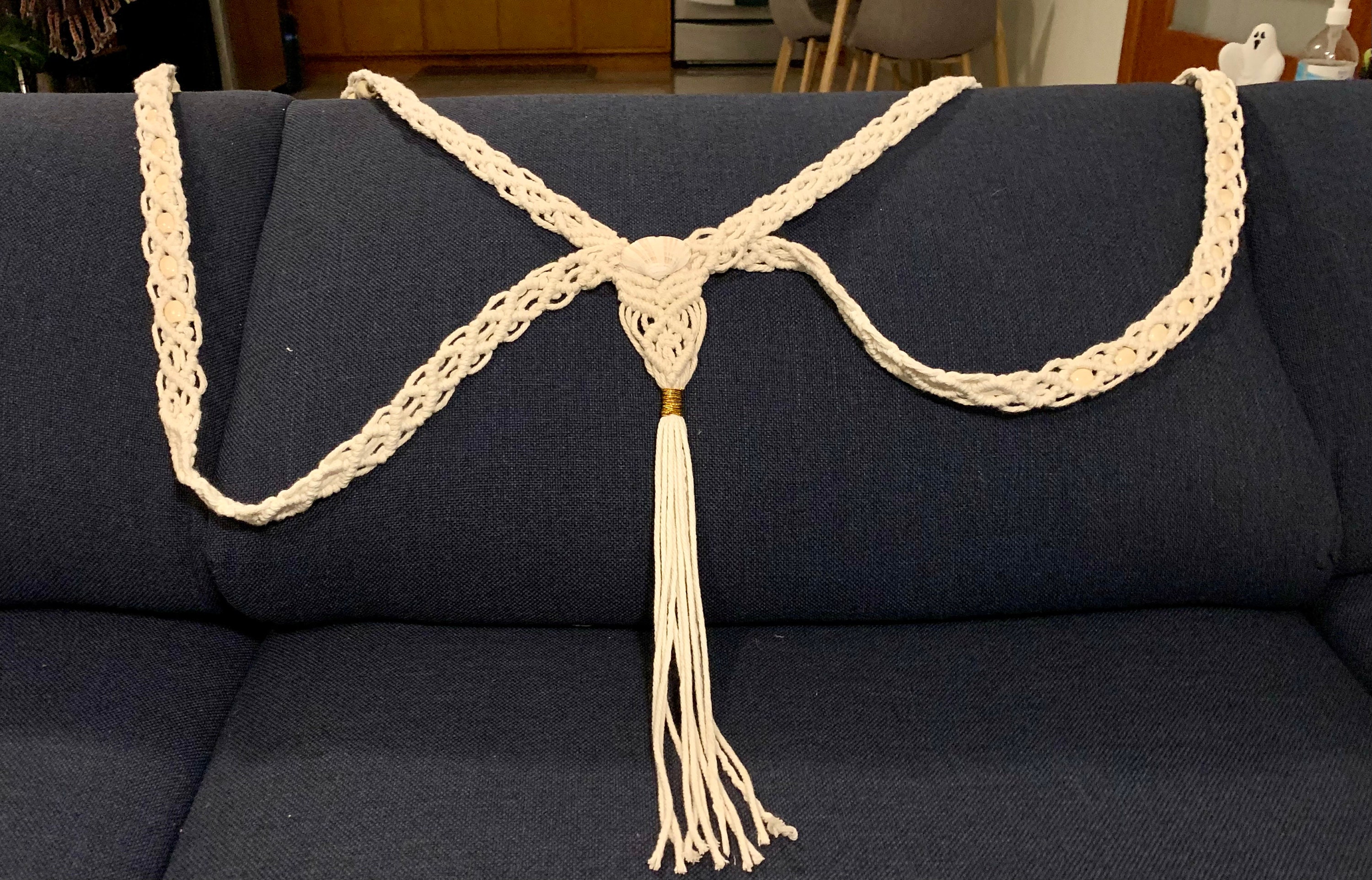 SEASHELL Macrame Lasso Wedding Ceremony Mexican Wedding Tradition ...