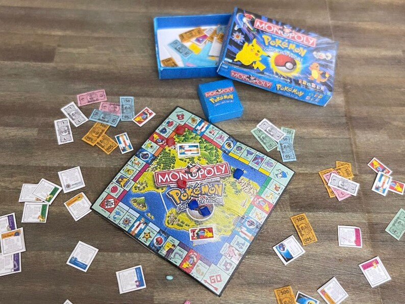 Mini Monster Board Game - Etsy