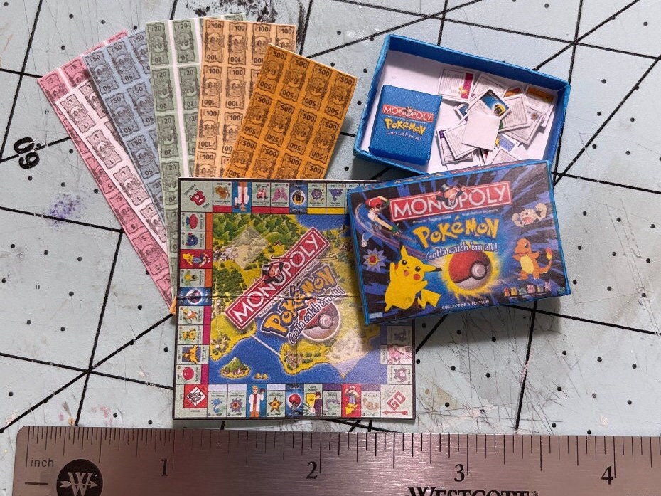 Mini Monster Board Game - Etsy