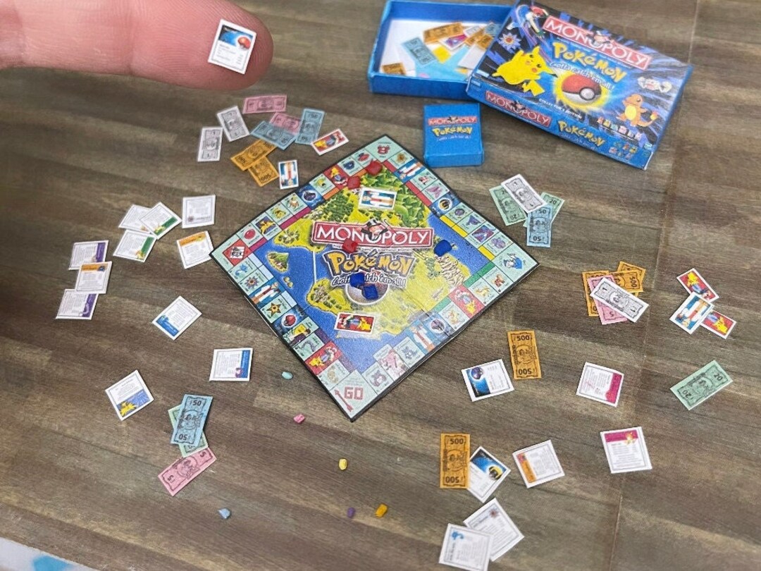 Mini Monster Board Game - Etsy