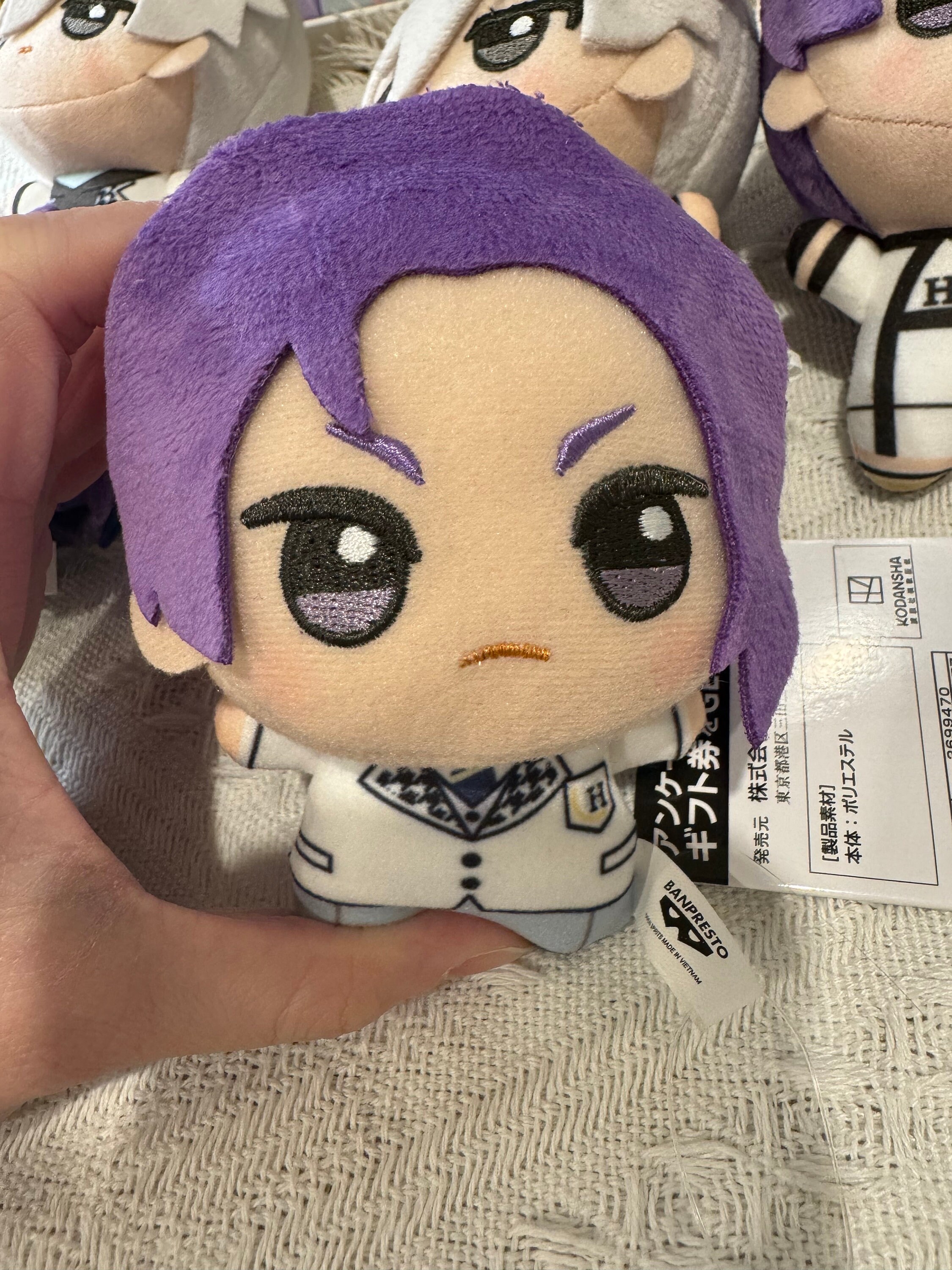 BLUE LOCK Anime Plush Doll Mini Cotton Doll Toys Limited Ver Keychains ...