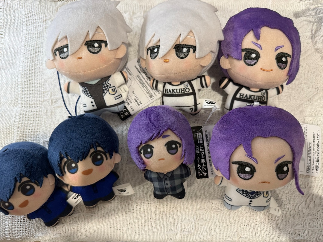 BLUE LOCK Anime Plush Doll Mini Cotton Doll Toys Limited Ver Keychains ...