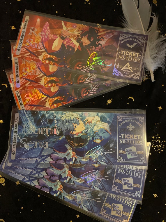 Ensemble Stars CN Official Hologram Tickets - Etsy