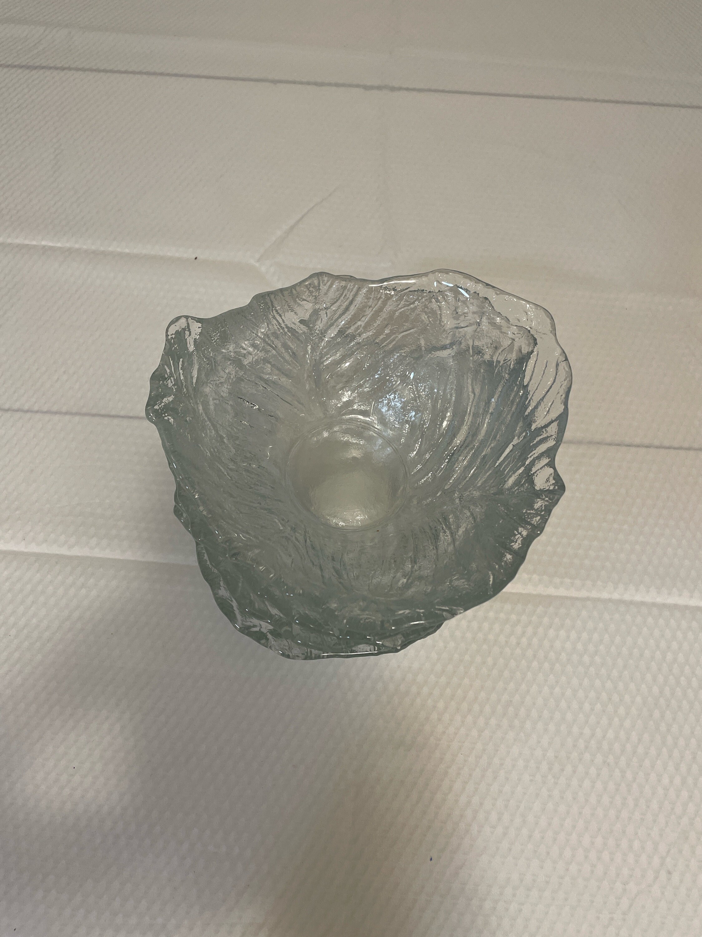 Viking Individual Glass Cabbage Leaf Salad Bowls. Set of 4 - Etsy