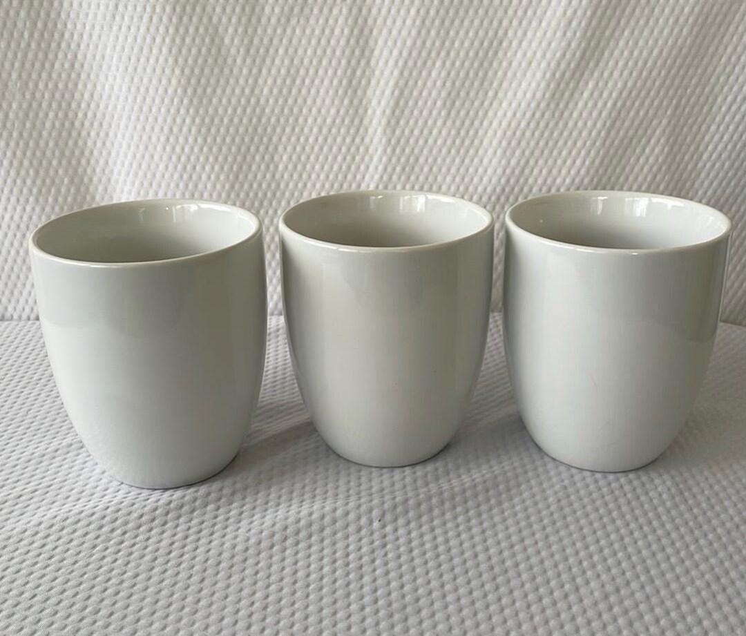 Threshold Porcelain 16 Oz Coffee Mugs. Set of Three. - Etsy