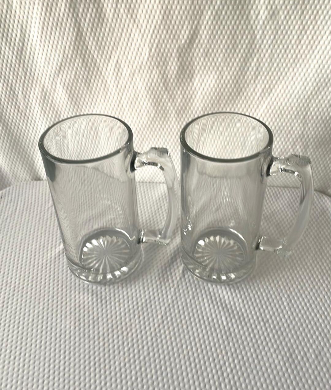 Vintage 24 Oz Heavy Beer Mug. Set of Two. - Etsy
