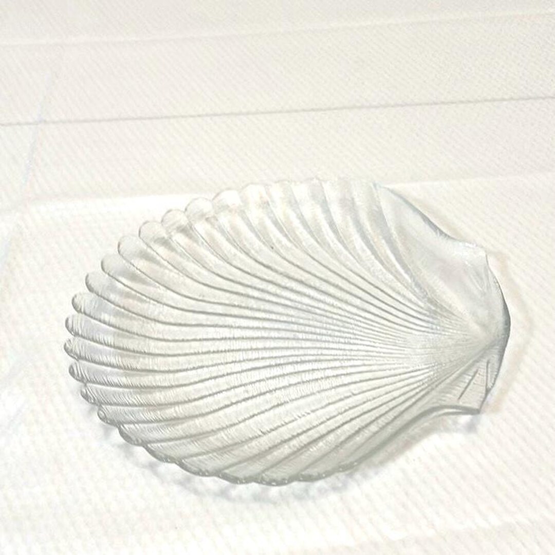 Arcoroc Coquillage Clam Shell Shaped Cocktail Plates - Etsy