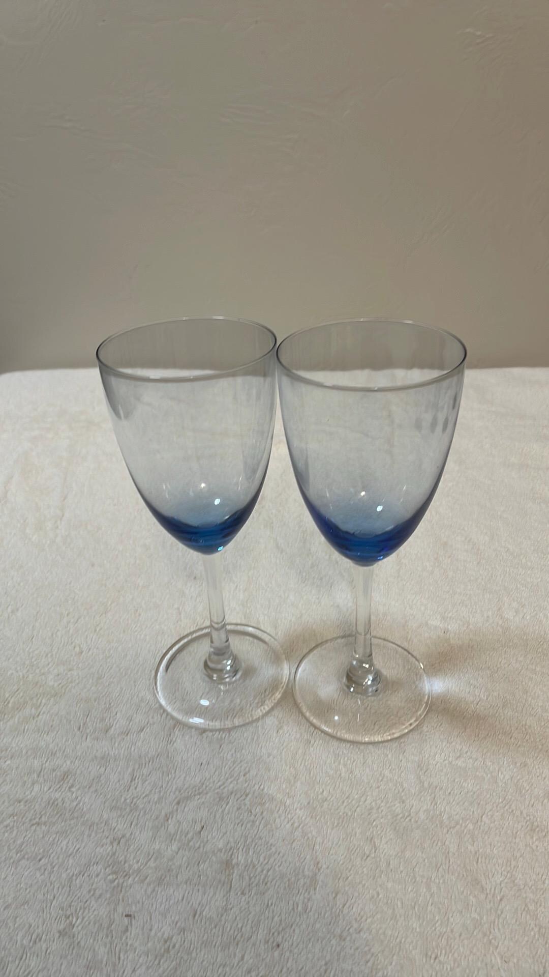 Dansk Elise Ice Beverage Glasses. Set of Two. - Etsy