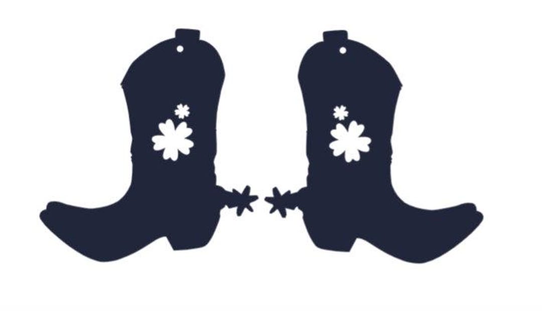 Boot SVG- Cowboy Boot SVG- Earring Templates- Cricut Earrings- Cricut ...