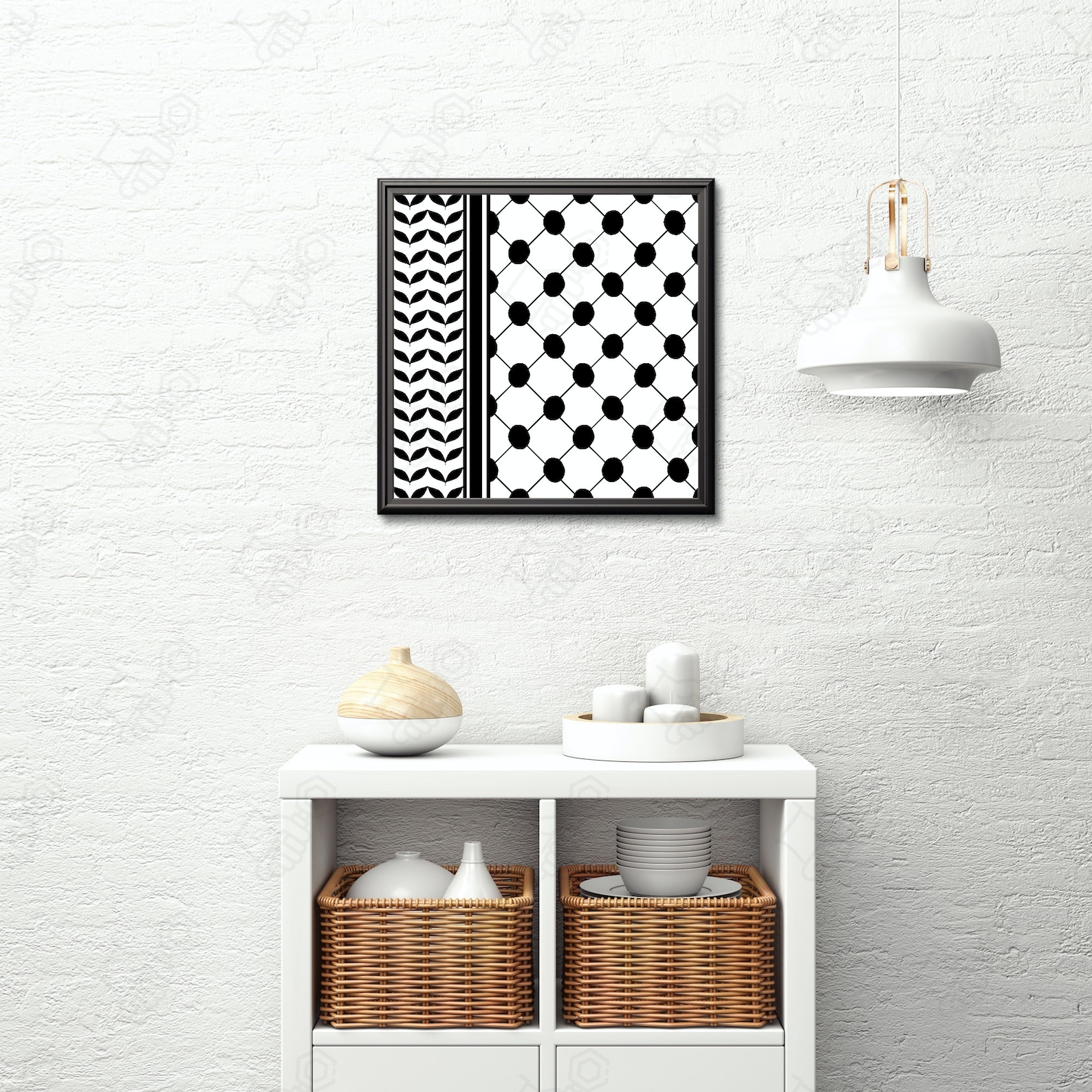 Palestinian Keffiyeh Clipart File SVG PNG DXF Instant Download - Etsy UK