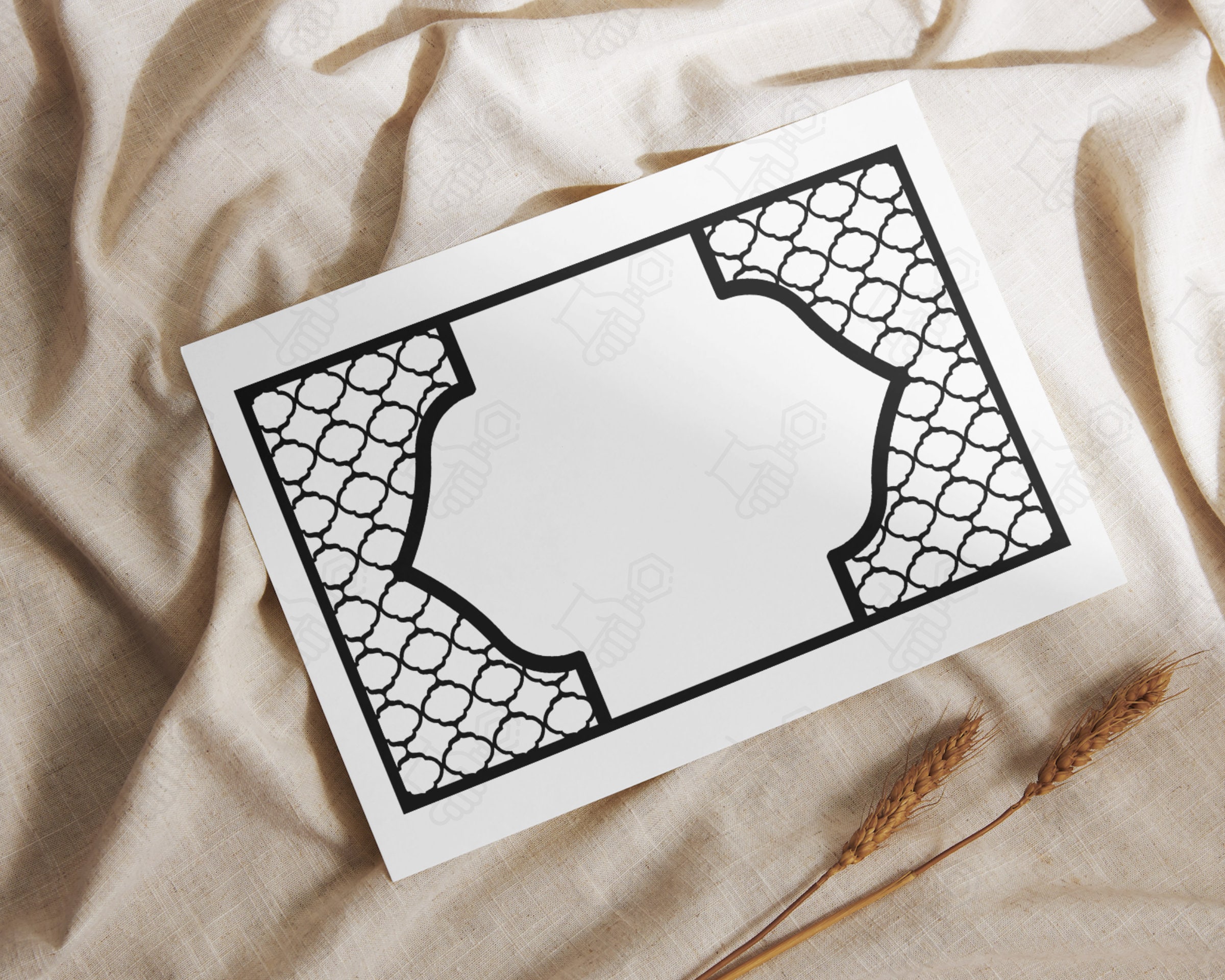 Arab Frame Vector Designs 20 Clipart Bundle SVG Instant Download ...