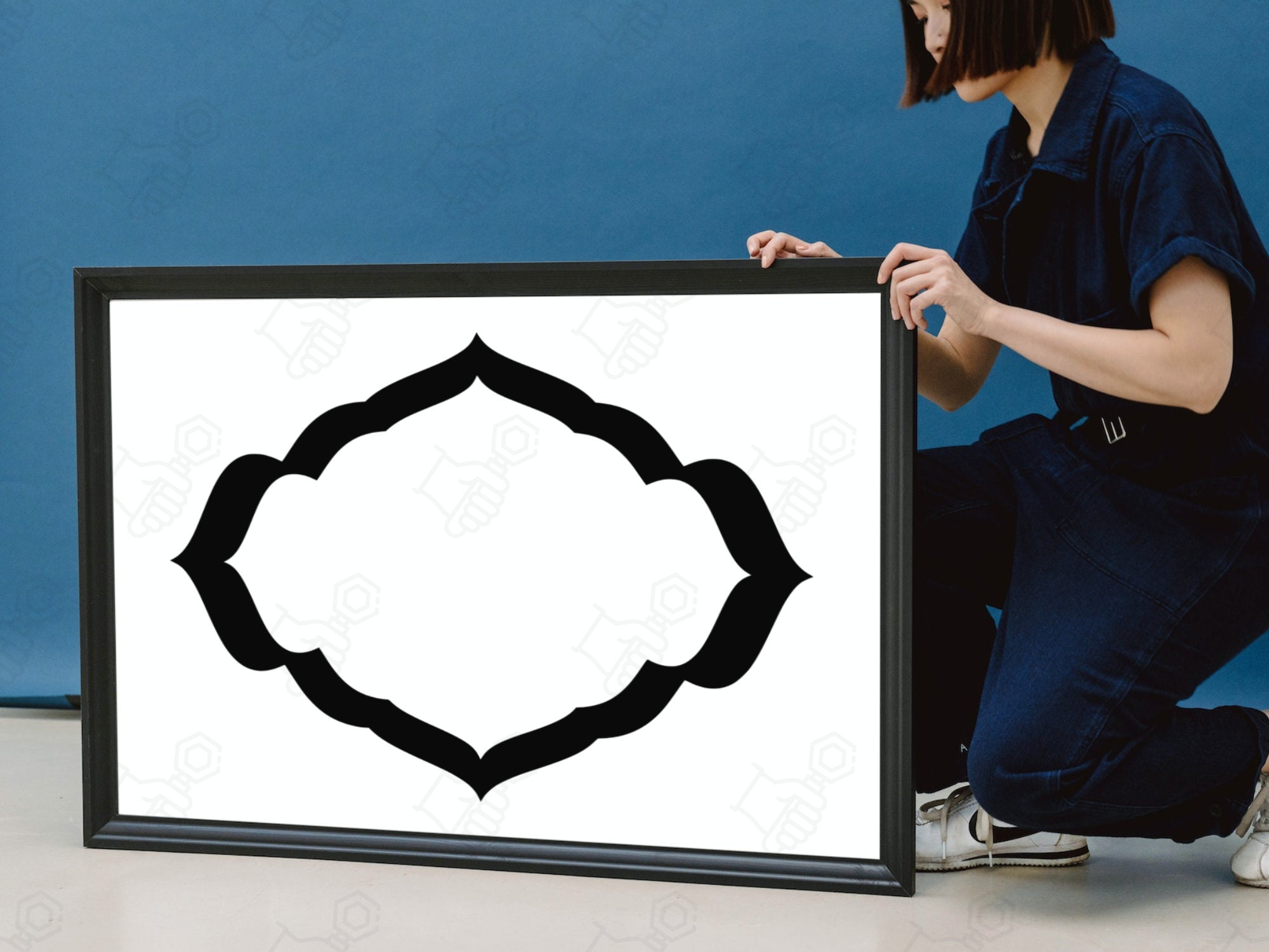 Islamic Arab Frames 20 Clipart Bundle SVG Files Instant Download Vector ...