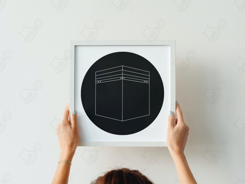 Kaaba Silhouette 15 Clipart Bundle SVG Files Cut Files Vector - Etsy ...