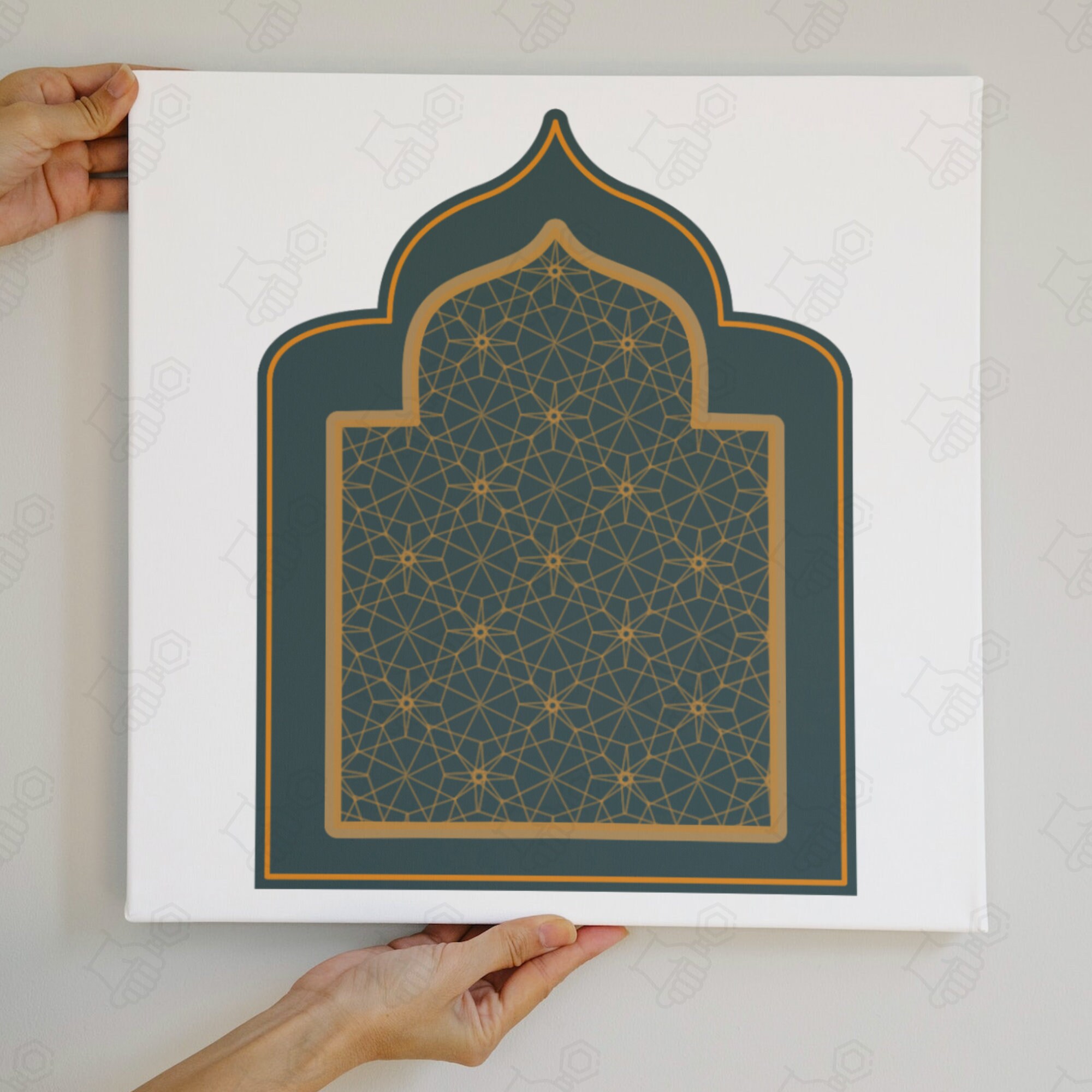 Arab Frame Vector Designs 15 Clipart Bundle SVG PNG Instant Download ...