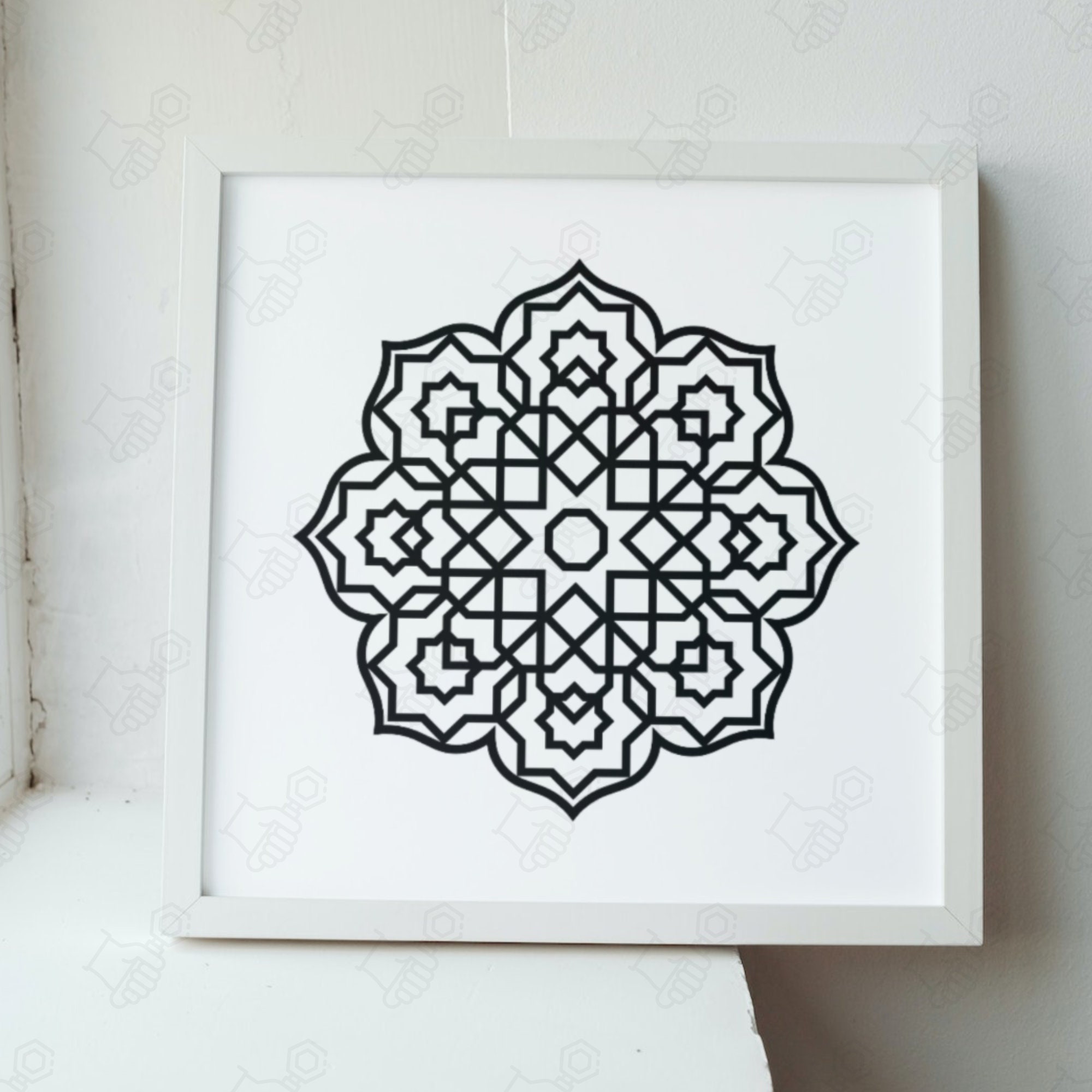 Islamic Art Digital Image Vector Bundle 20 Clipart Images Svg - Etsy