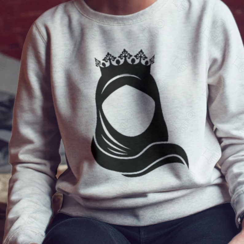 Hijab Crown Svg Dxf Ai Png PSD Instant Download Vector Image - Etsy ...