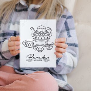 Ramadan Colouring Pages Pack 15 Page Bundle JPG Bundle Instant Download ...