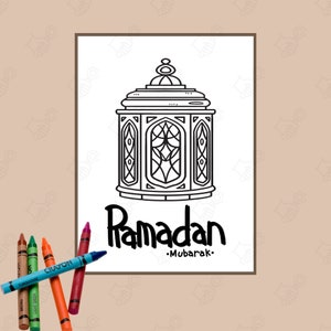 Ramadan Colouring Pages Pack 15 Page Bundle JPG Bundle Instant Download ...