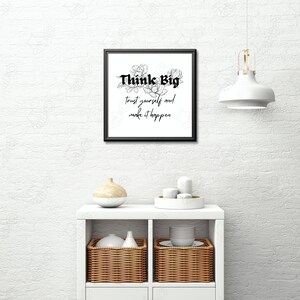 Positive Motivational 15 Floral Border Clipart Bundle PNG SVG Instant ...