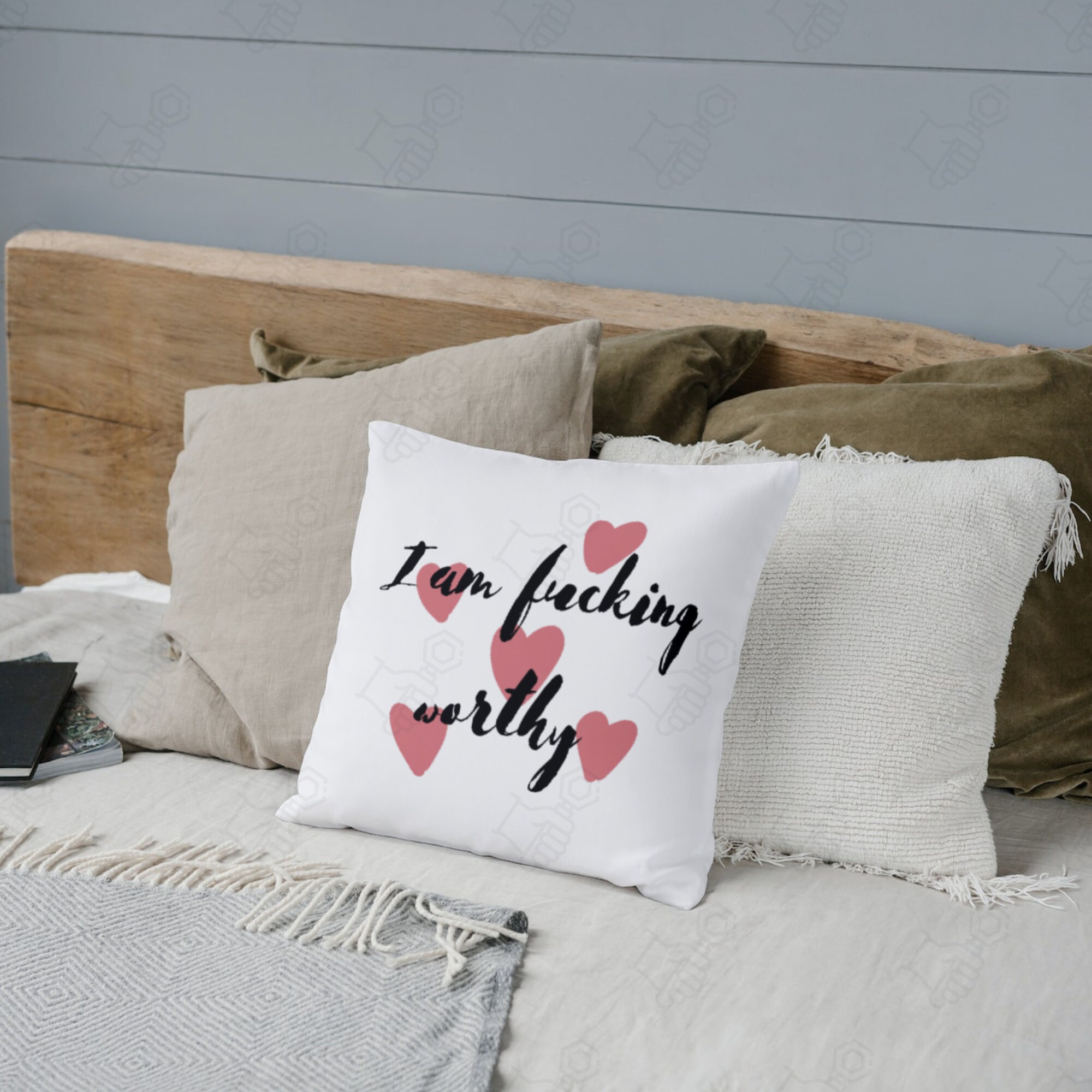 Sweary Affirmations Pink Hearts SVG PNG 15 Clipart Bundle Padk - Etsy