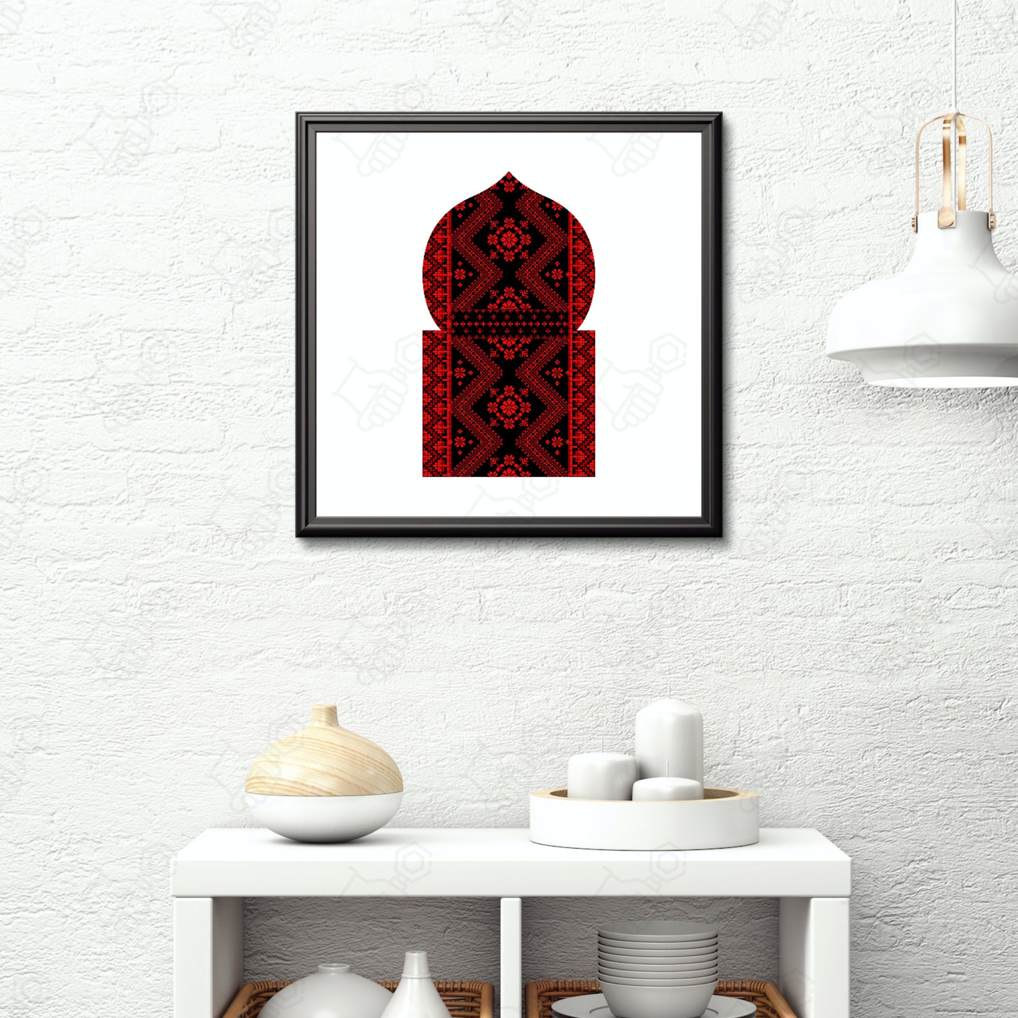 Palestinian Tatreez Designs 8 Clipart Bundle SVG PNG Palestinian ...