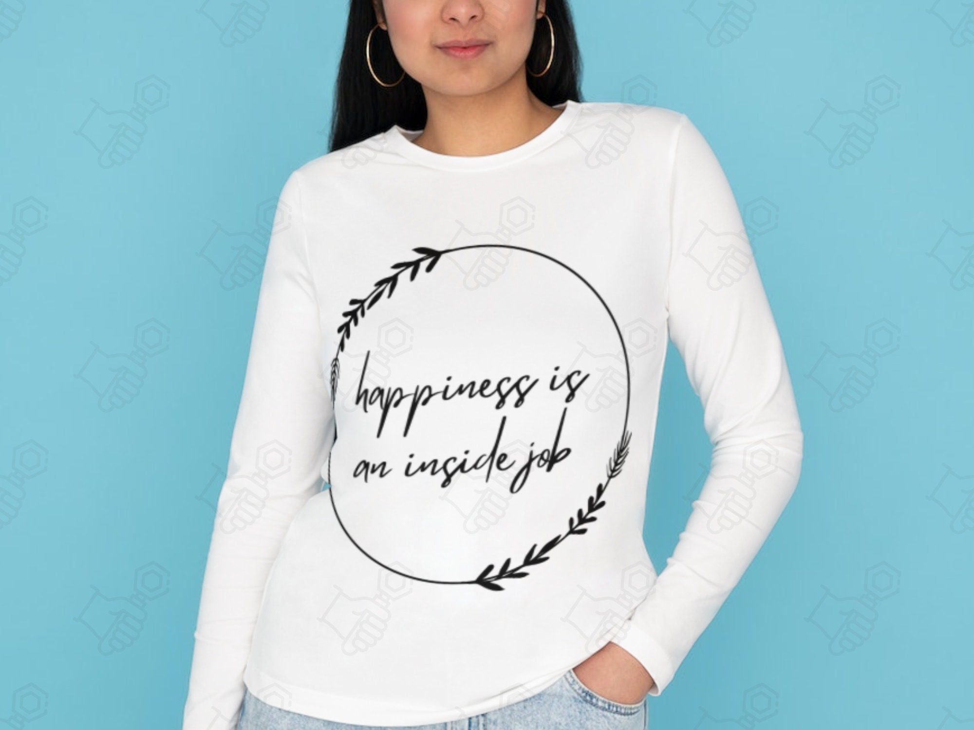 Positive Motivational 15 Floral Border Clipart Bundle PNG SVG Instant ...