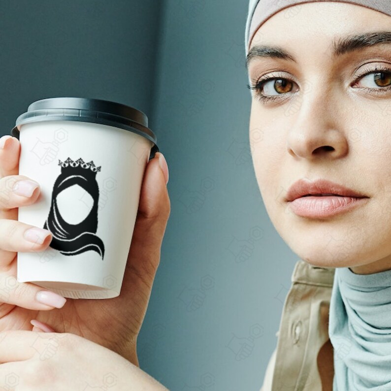 Hijab Crown Svg Dxf Ai Png PSD Instant Download Vector Image - Etsy ...