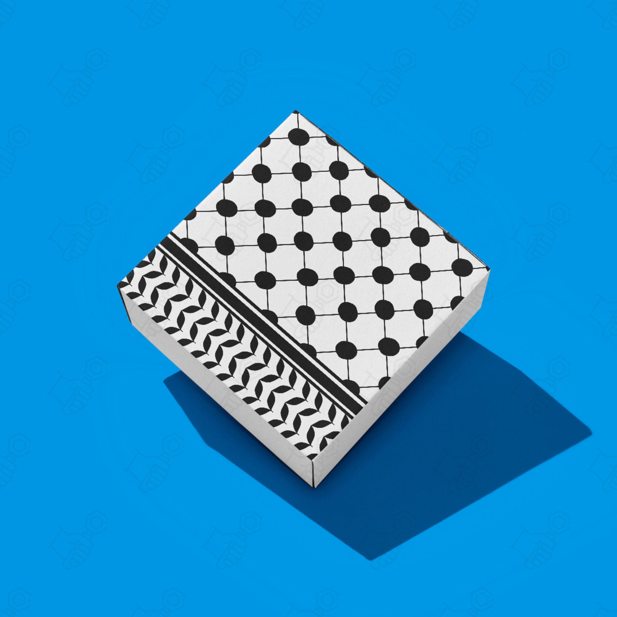 Palestinian Keffiyeh Clipart File SVG PNG DXF Instant Download Koufeyye ...