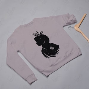 Hijab Crown Silhouette 10 Clipart Bundle SVG Instant Download Vector ...