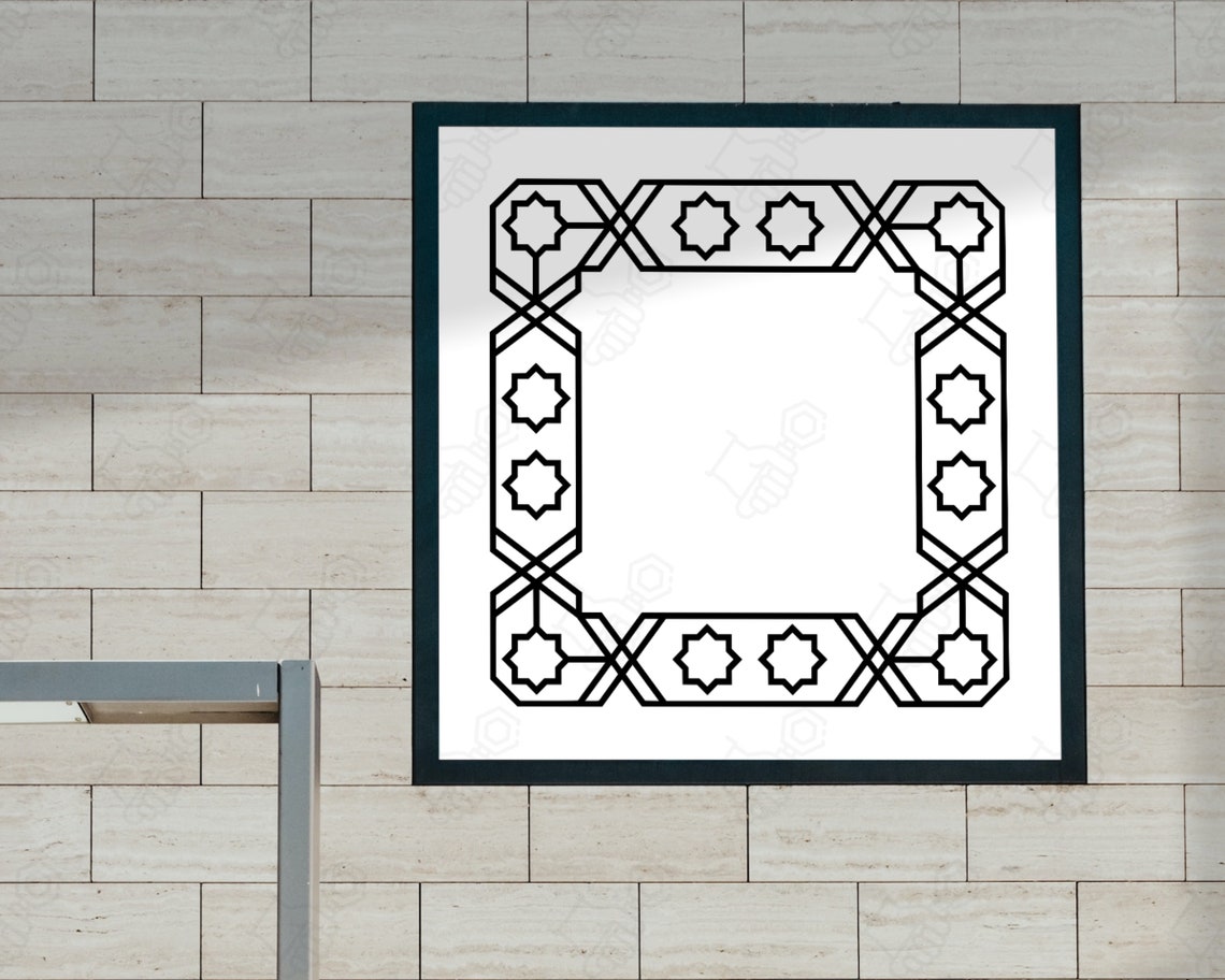 Arab Frame Vector Designs 20 Clipart Bundle SVG Instant Download ...