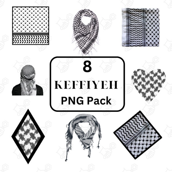 Keffiyeh Png - Etsy