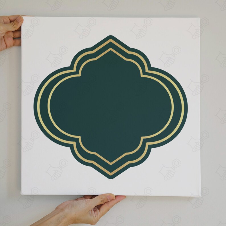 Arab Frame Vector Designs 25 Clipart Bundle SVG Instant - Etsy