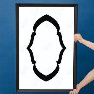 Islamic Arab Frames 20 Clipart Bundle SVG Files Instant Download Vector ...