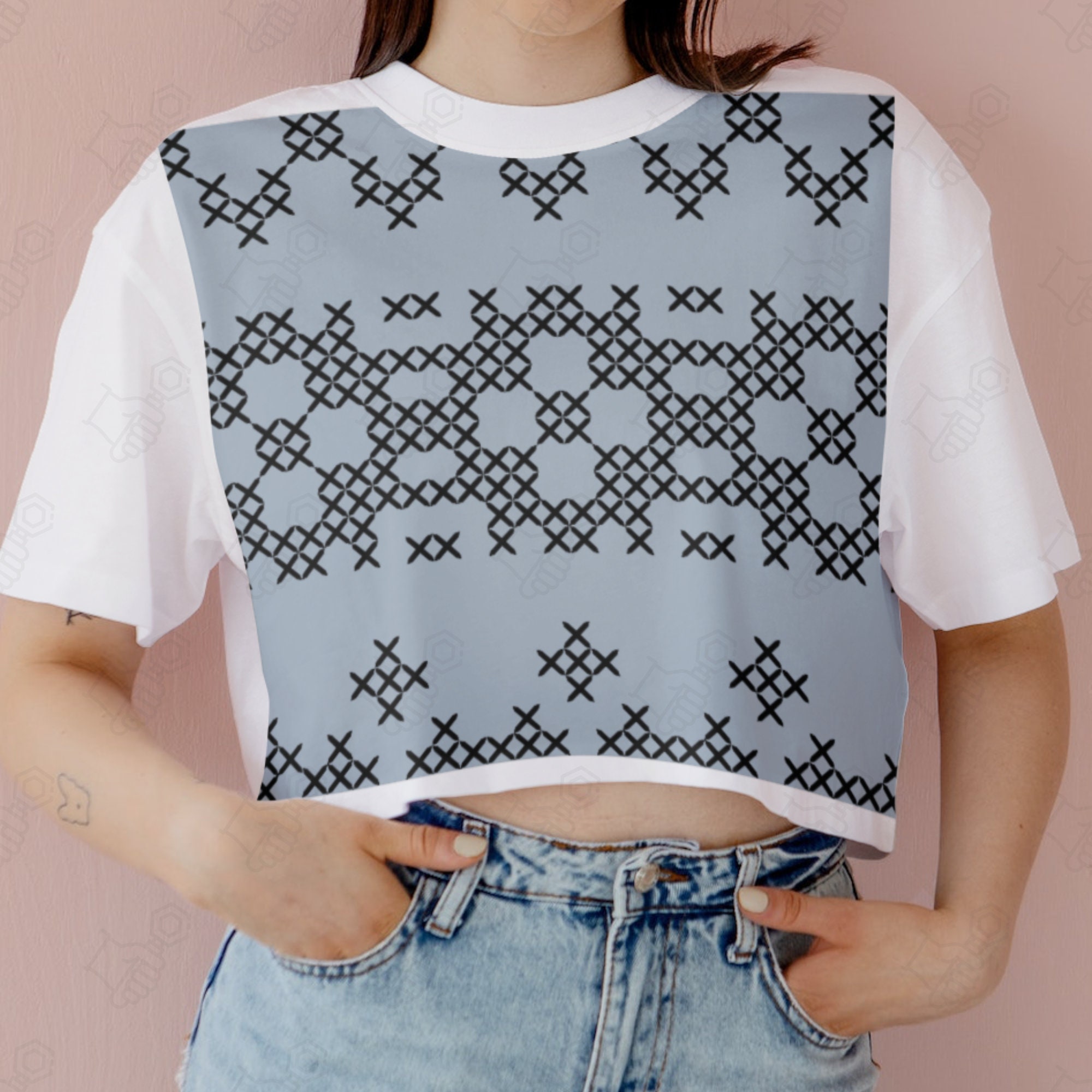 Palestinian Tatreez Pattern Clipart 15 Image Bundle SVG - Etsy