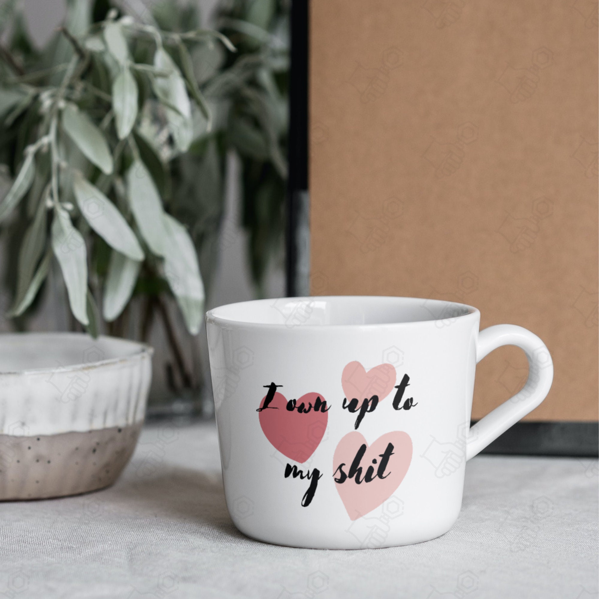 Sweary Affirmations Pink Hearts SVG PNG 15 Clipart Bundle Padk - Etsy