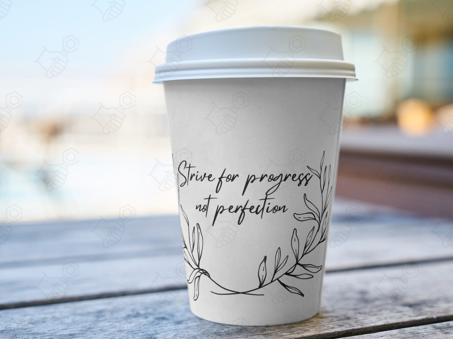 Positive Motivational 15 Floral Border Clipart Bundle PNG SVG Instant ...