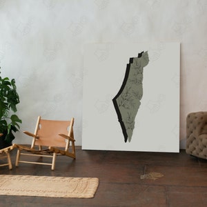 Olive Branch Palestine Map 5 Clipart Bundle SVG PNG Instant Download ...