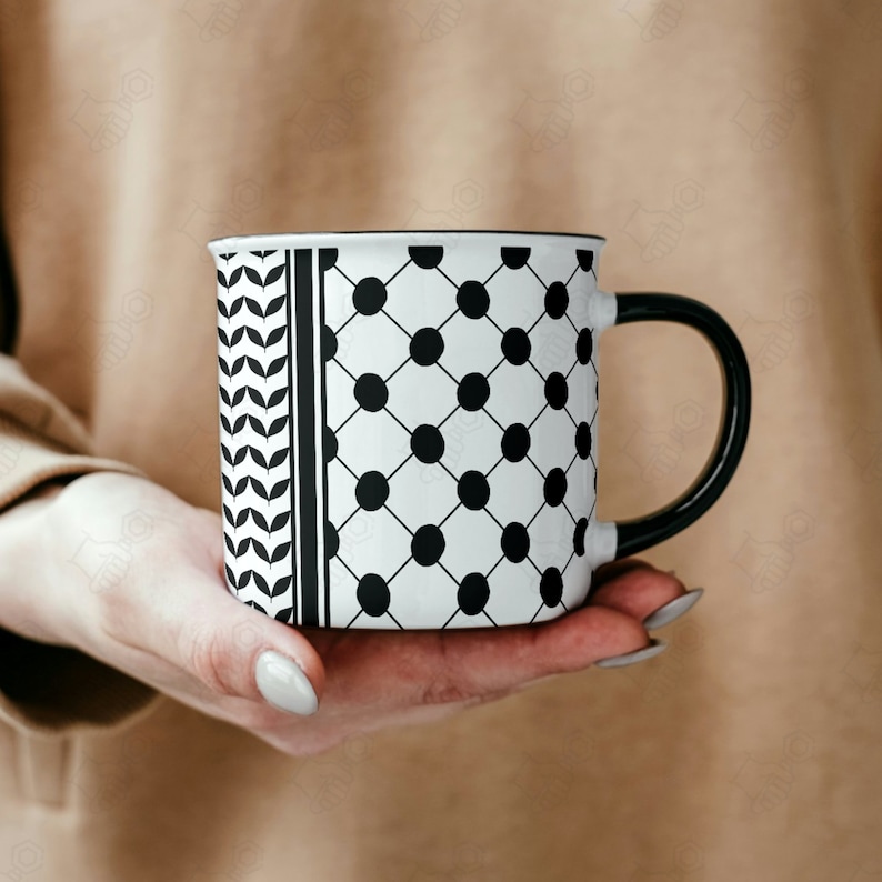 Palestinian Keffiyeh Clipart File SVG PNG DXF Instant Download - Etsy ...