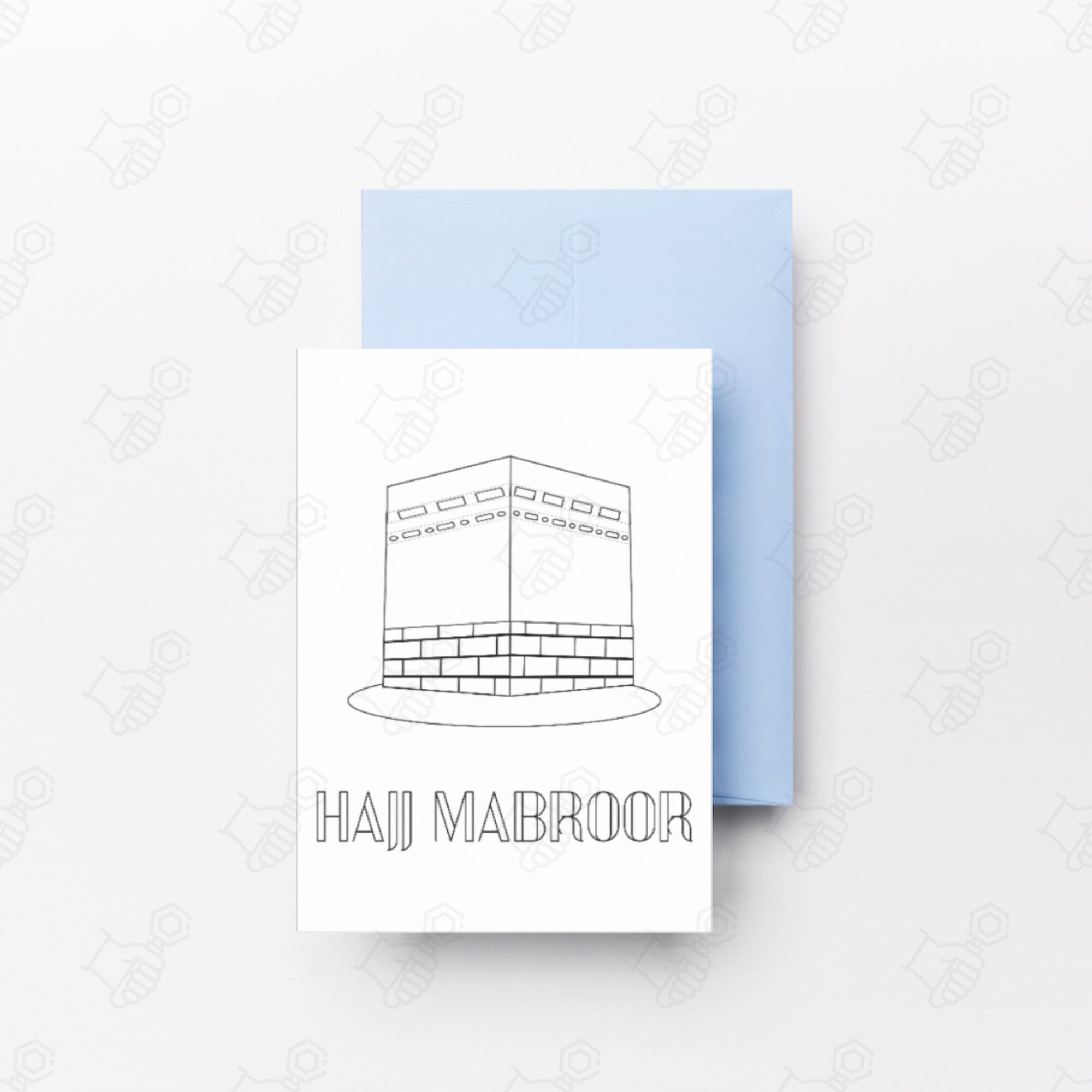 The Kaaba Colouring Page Picolour