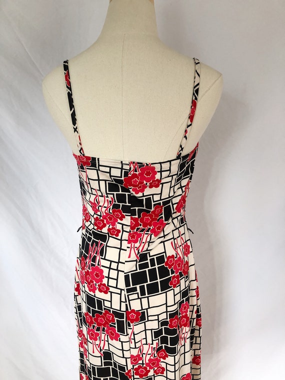 Y2K Mod Maxi Dress - Gem