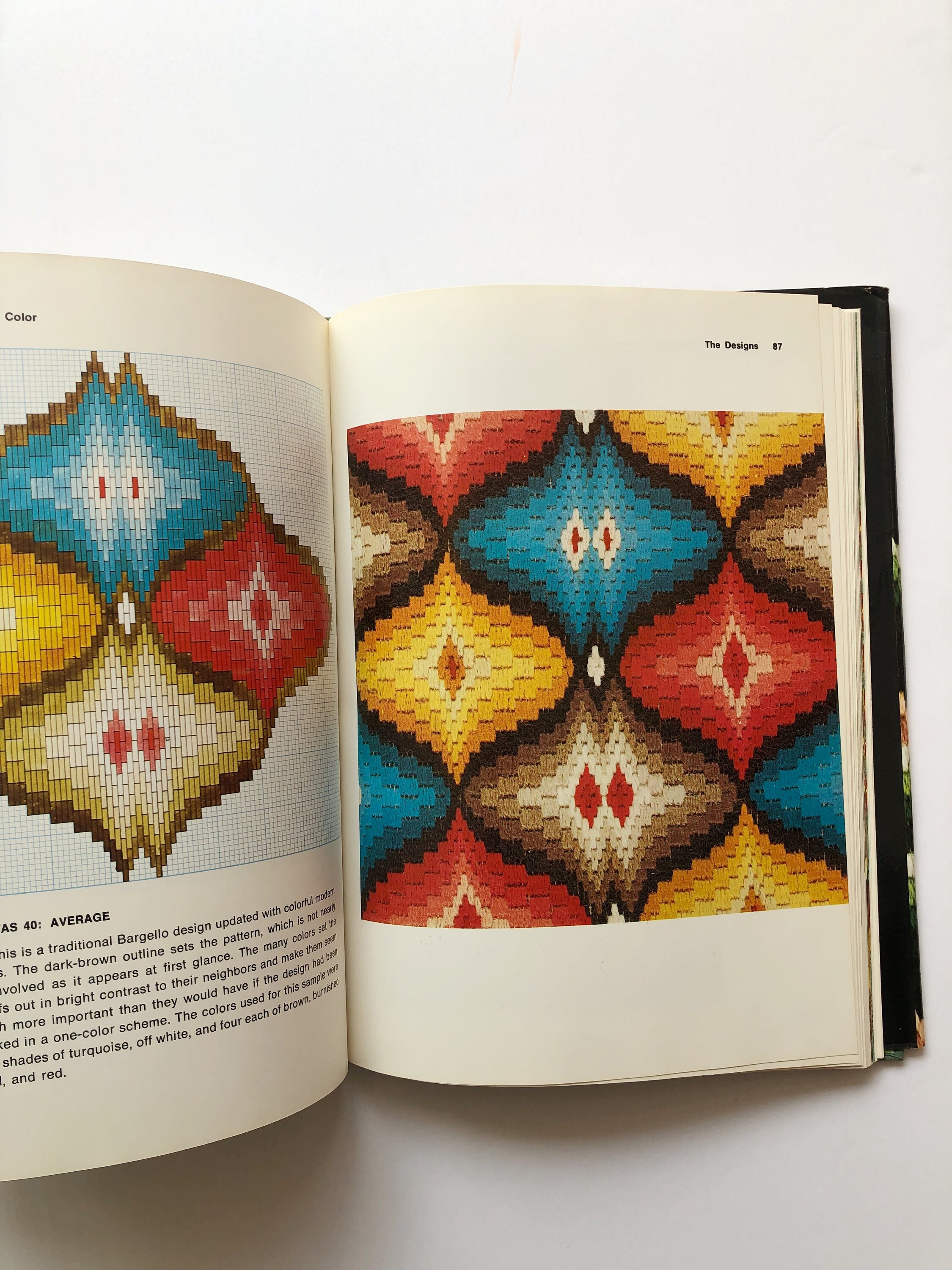 1974 Bargello: an Explosion in Color - Etsy