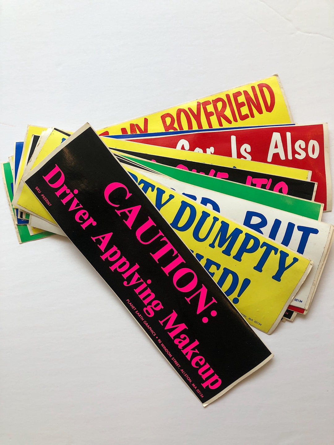 Vintage Bumper Stickers - 80’s Humor - Etsy