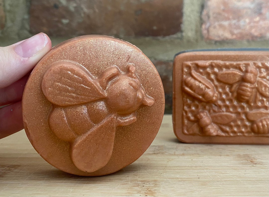 Custom///made to Order - Large Circle Soap With Bee - All Natural and ...