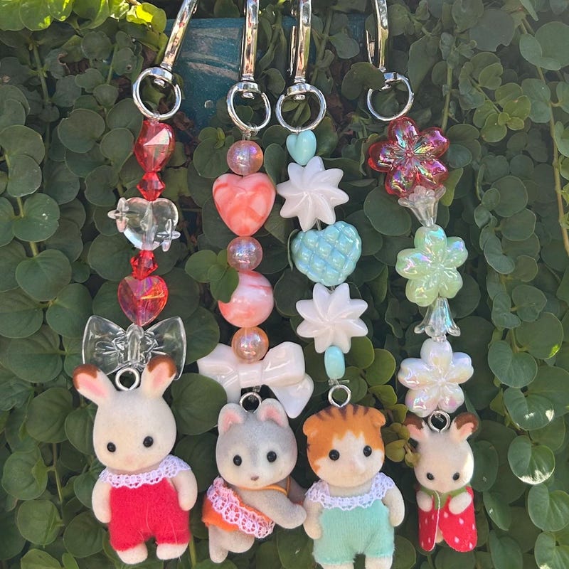 Calico Critters Keychain - Etsy