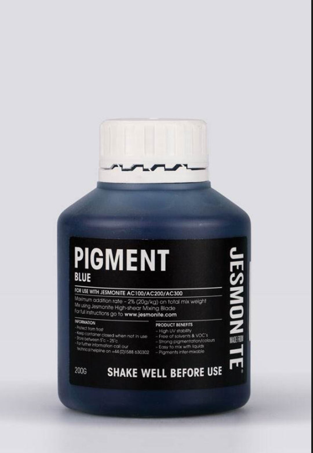 Jesmonite Pigment Black - White - Red Oxide - Bright Red - Yellow Oxide ...