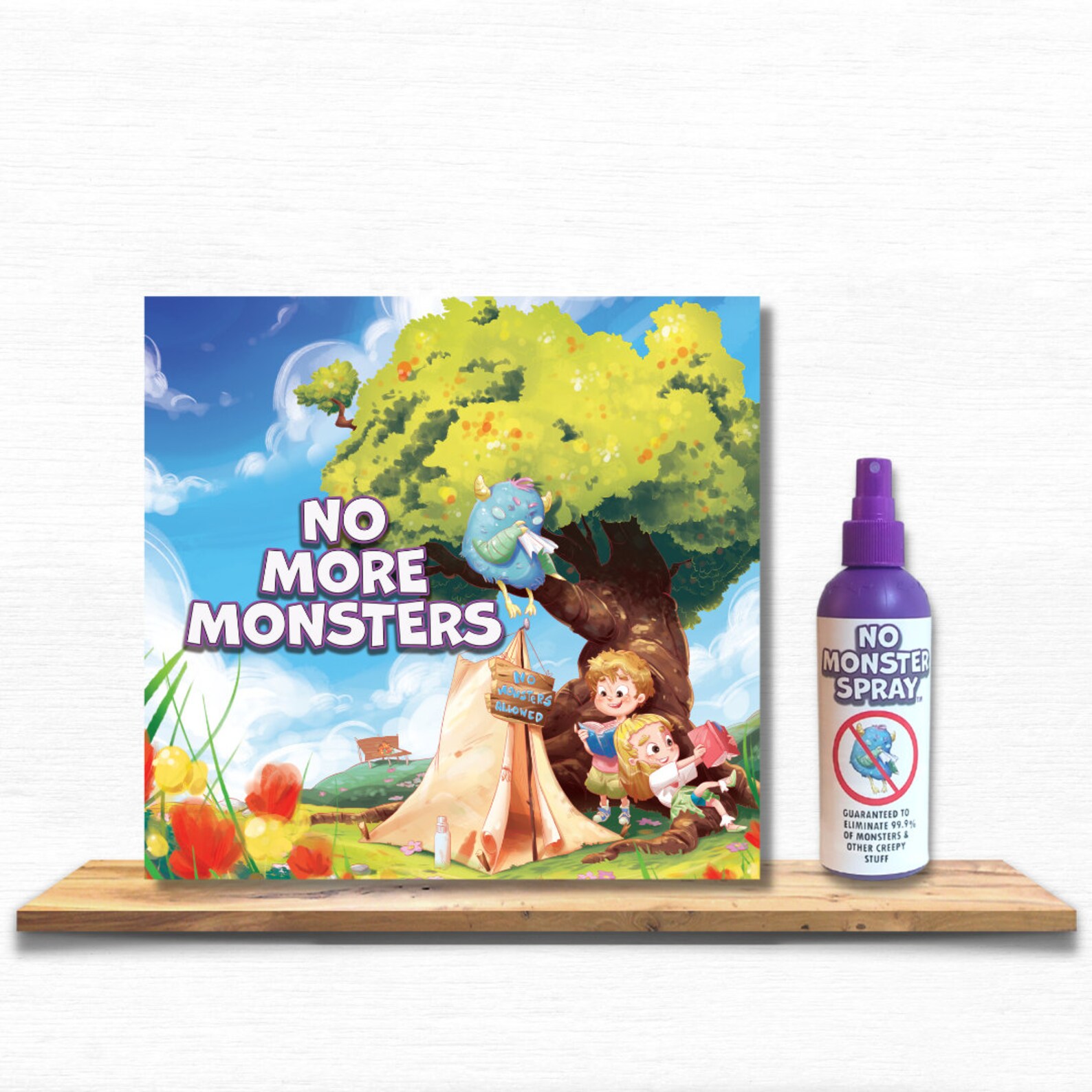 Story Book and Monster Spray Label, Monster Spray, Monster Spray DIY ...
