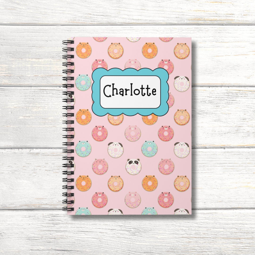Cute Kids Notebook, Cute Kids Journal, Personalized Notebook, Kids ...
