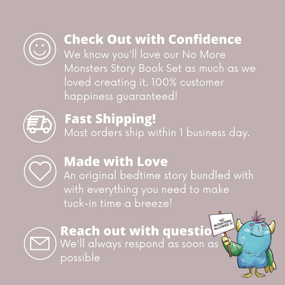 Story Book and Monster Spray Label, Monster Spray, Monster Spray DIY ...