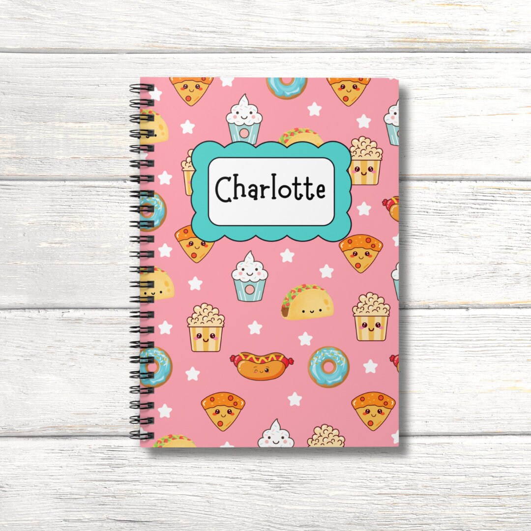 Cute Kids Notebook, Cute Kids Journal, Personalized Notebook, Kids ...